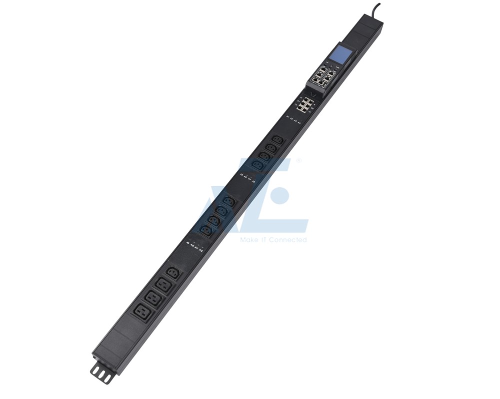 Rack PDU 2G, Metered by Outlet with Switching, ZeroU, 32A, 230V, (9) C13 & (3) C19 | AZE